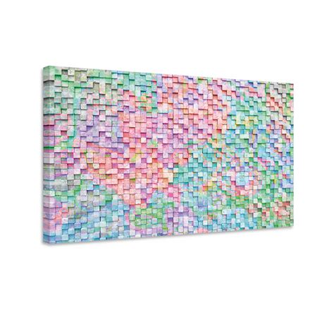 Quadro Decorativo Mosaico Mosaico Cuadros Colores Tenstickers