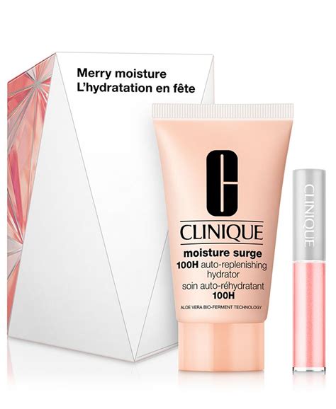 Clinique 2 Pc Merry Moisture Skincare And Makeup Set Macys