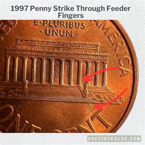 1997 Penny Value Varieties And Errors Us Coins Value