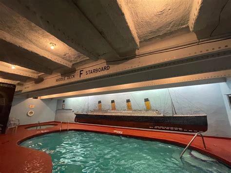 Titanic Filmed In Swimming Pool The Making Of Titanic — On The Set