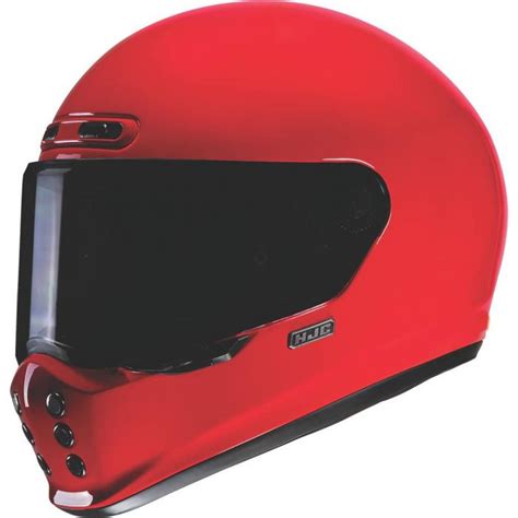 Hjc V10 Helmet Deep Red Hjc Full Face Street Helmets At Bobs Cycle