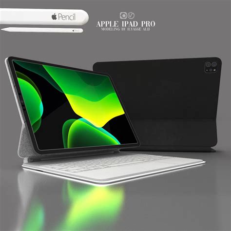 Apple Ipad Pro 3d Model 3d Model For Vray Corona