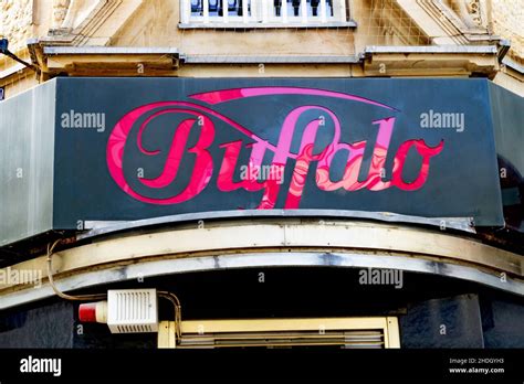 buffalo, german shoe brand Stock Photo - Alamy