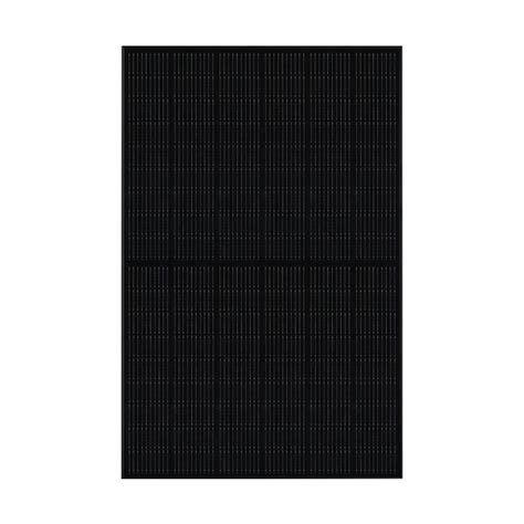 Solar Modules Solitek Blackstar Solid Framed 435w Half Cut Bifacial Dual Glass Full Black