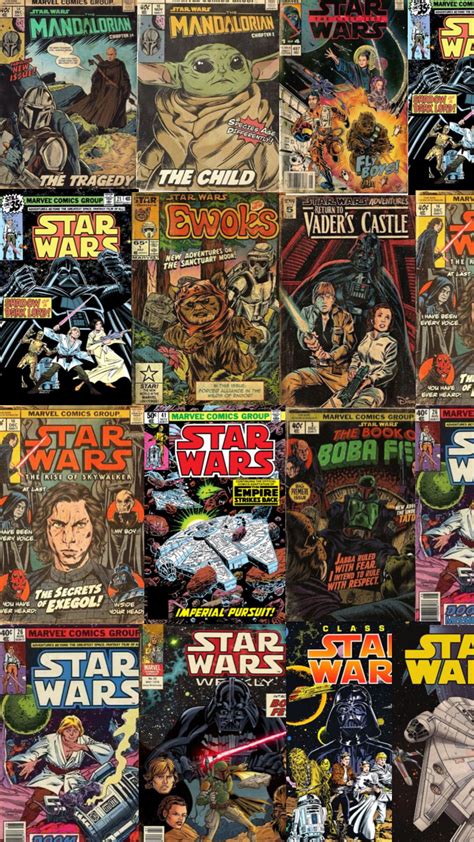 Check Out Its Italyys Shuffles Star Wars Comic Book Style Wallpaper In