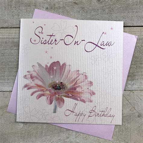 Old English Co Birthday Card Sister In Law Special Birthday Card For