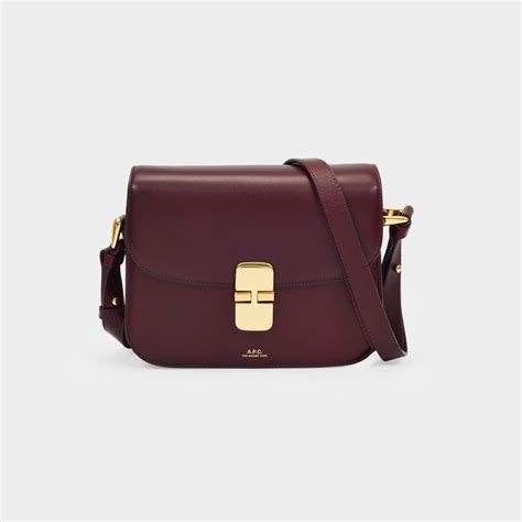 Grace Small Hobo Bag Apc Vino Leather