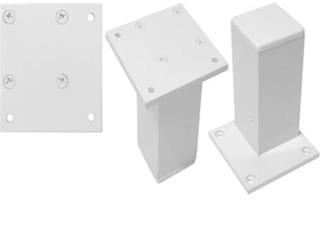 Меблеві ніжки білі глянец 120мм — ціна 180 грн у каталозі Меблева фурнітура Купити товари для