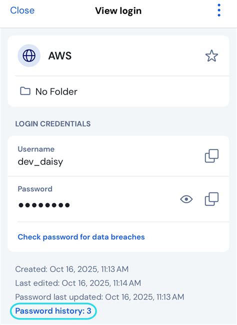Password And Generator History Bitwarden
