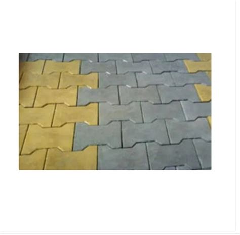 Unbreakable Strong Matte Finish Polished Plain Cement Interlocking