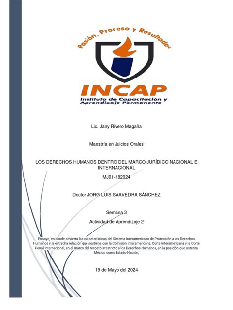 El Sistema Interamericano De Protección De Los Derechos Humanos Pdf
