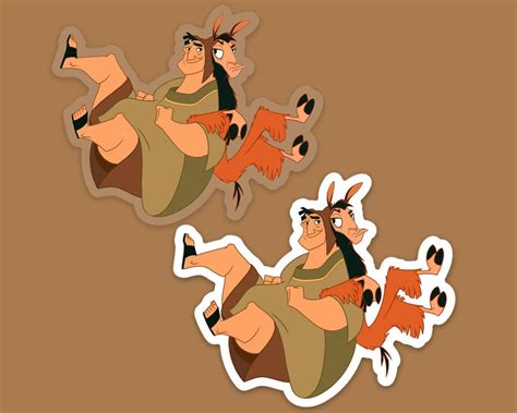 Kuzco Pacha Stickers The Emperors New Groove” Disney Vinyl Decals