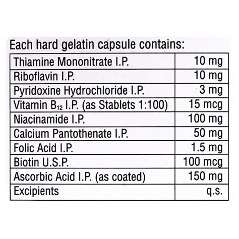 Becosules Capsule View Usage Side Effects Price And Subtitute Egmedi