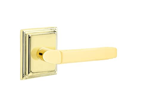 Emtek Milano Lever Wilshire Rosette