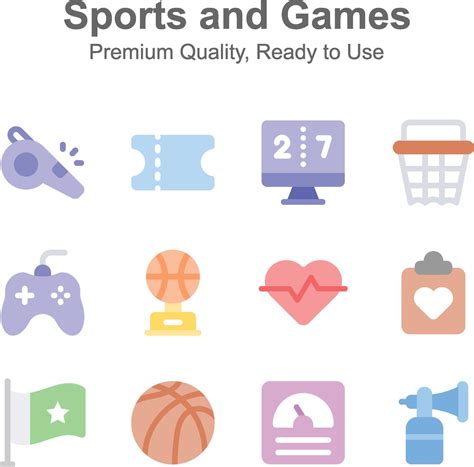 Pack Of Sports And Games Premium Icons Ready To Use And Download