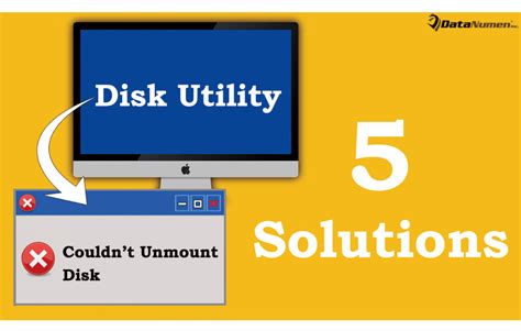 5 solutions to couldn t unmount disk error when using disk utility on mac