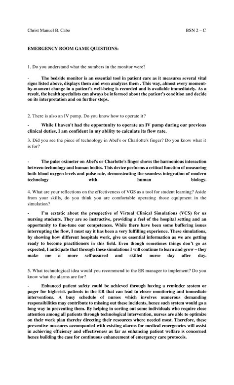 Informatics Unit 7 Virtual Gaming Simulation Christ Manuel B Cabo