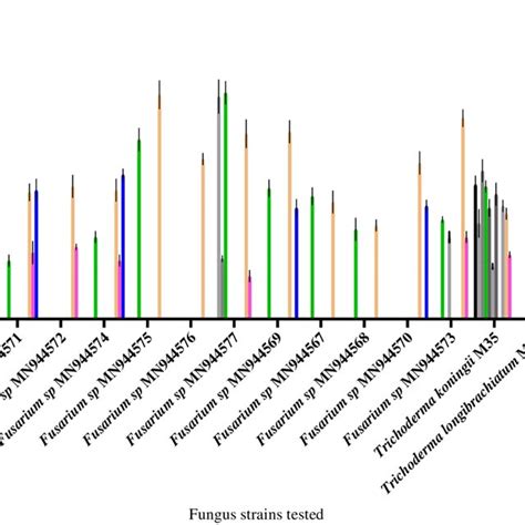 Secondary Screening Antifungal Activity By The Disc Diffusion Method Download Scientific