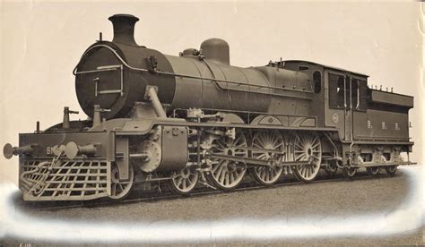 India Railways Bnr Class Gs 4 6 0 Steam Locomotive Nr 414