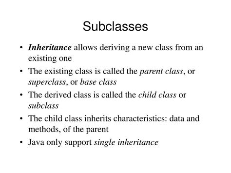 Ppt 9 Inheritance Powerpoint Presentation Free Download Id5342611