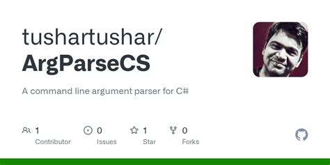 Github Tushartusharargparsecs A Command Line Argument Parser For C