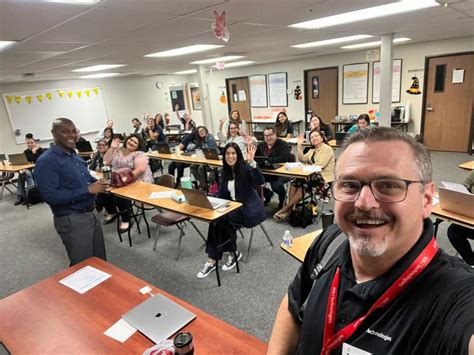 Mark Hailey Brought His Incredibly Positive Energy And Product Knowledge To Montebello Unified