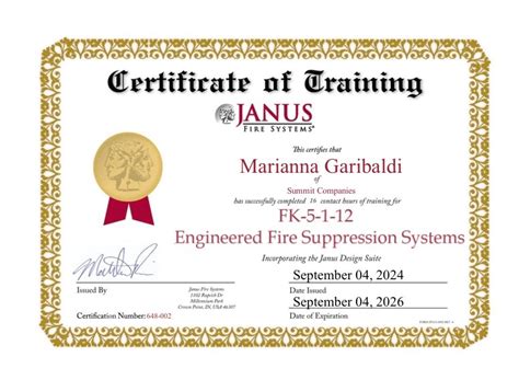 Janus Fire Sustems 🔥 Fk 5 1 12 Engineered Fire Suppression Systems