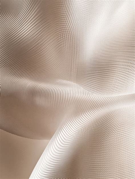 Elegant Pattern Of Fine Parallel Lines Creating A Subtle Three Dimensional Optical Illusion In