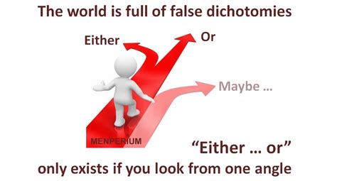 “either … Or” False Dichotomy
