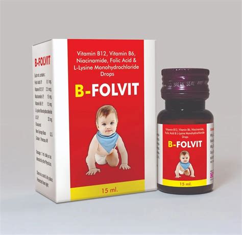 Paediatric Drops Packaging Size 30 Ml Packaging Type Bottle At ₹ 50 85 Bottle In Ahmedabad