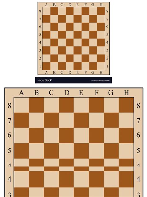 Printable Chess Board Pdf