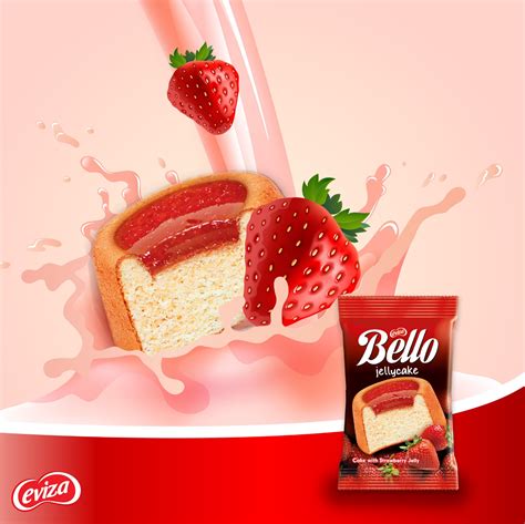 Eviza On Twitter Bello Is Cake With Strawberry Jelly Eviza Evizaconfectionery Biscuit