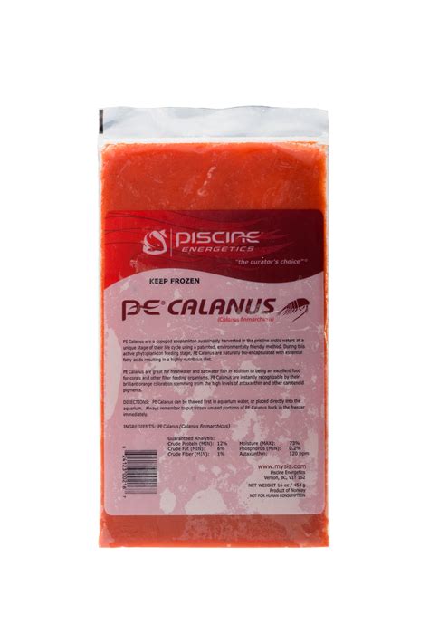Pe Calanus 16oz Flat Pack Full Case Piscine Energetics