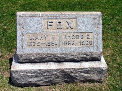 Mary Letitia Wilson Fox 1875 1954 Memorial Find A Grave