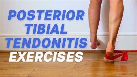 Tibialis Posterior Exercises Heavy And Slow Load Exercises For Ankle