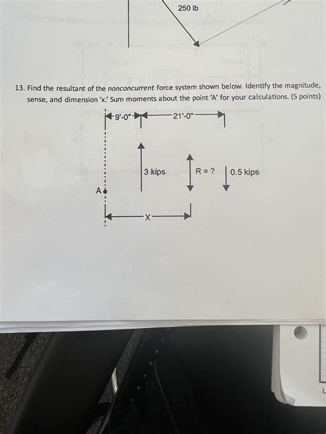 Solved 13 Find The Resultant Of The Nonconcurrent Force Solved 13 Find The Resultant Of The Nonconcurrent Force