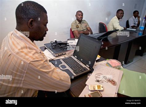 Computer Operator Man