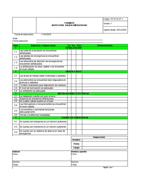 Plantilla De Notificación De Emergencia En Excel Plantilla De Plan De