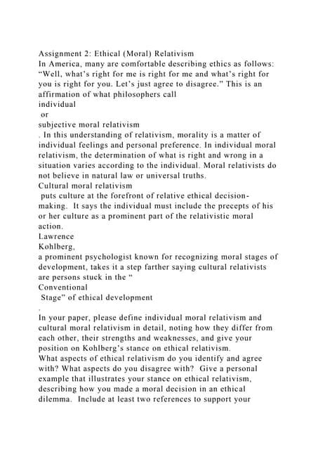 Assignment 21 Organizational Assessment Consider Your Idedocx