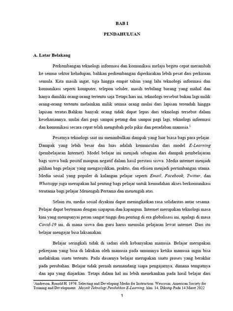 Rohim Tugas Akhir Pdf Karier And Perkembangan Komputer