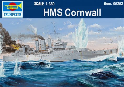 Hms Cornwall 1350 00505353 Plastikové Modely A Modelářské Potřeby