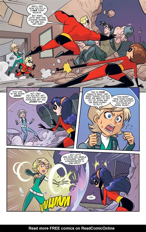Read Online Disney•pixar The Incredibles 2 Secret Identities Comic