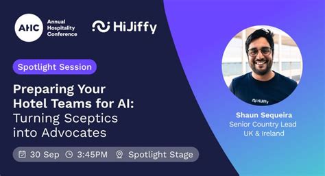 Shaun Sequeira On Linkedin Manchester Conversationalai Hoteltech Hospitality Chatbots…