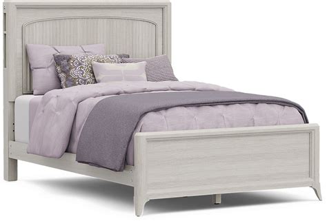 Regen Vivien 3 Pc Wirebrush Gray Full Cubby Bed Rooms To Go