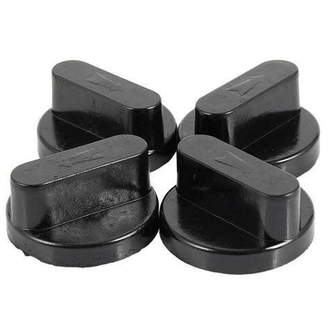 Pack Of 8 Gas Stove Knobs Easy To Install Practical Replacement Elegant Switch Knob For Gas