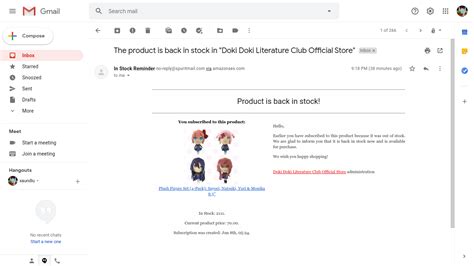 [hot] Hot News Ddlc Plush Figure Set Has Restock R Ddlc