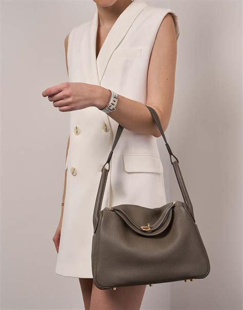 Hermès Lindy 30 Clemence Etoupe SaclÀb