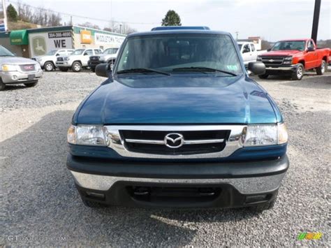 2004 Dark Teal Mazda B Series Truck B4000 Cab Plus 4x4 62036718 Photo