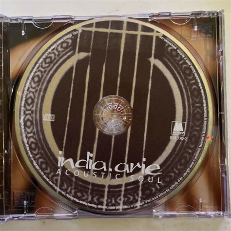 Indiaarie Acoustic Soul Cd 2001 Album Retro Unit