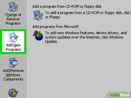 How To Use Add Or Remove Programs In Windows XP